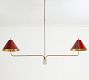 Monroe Red Enamel Shade, Set of 2 | Pottery Barn
