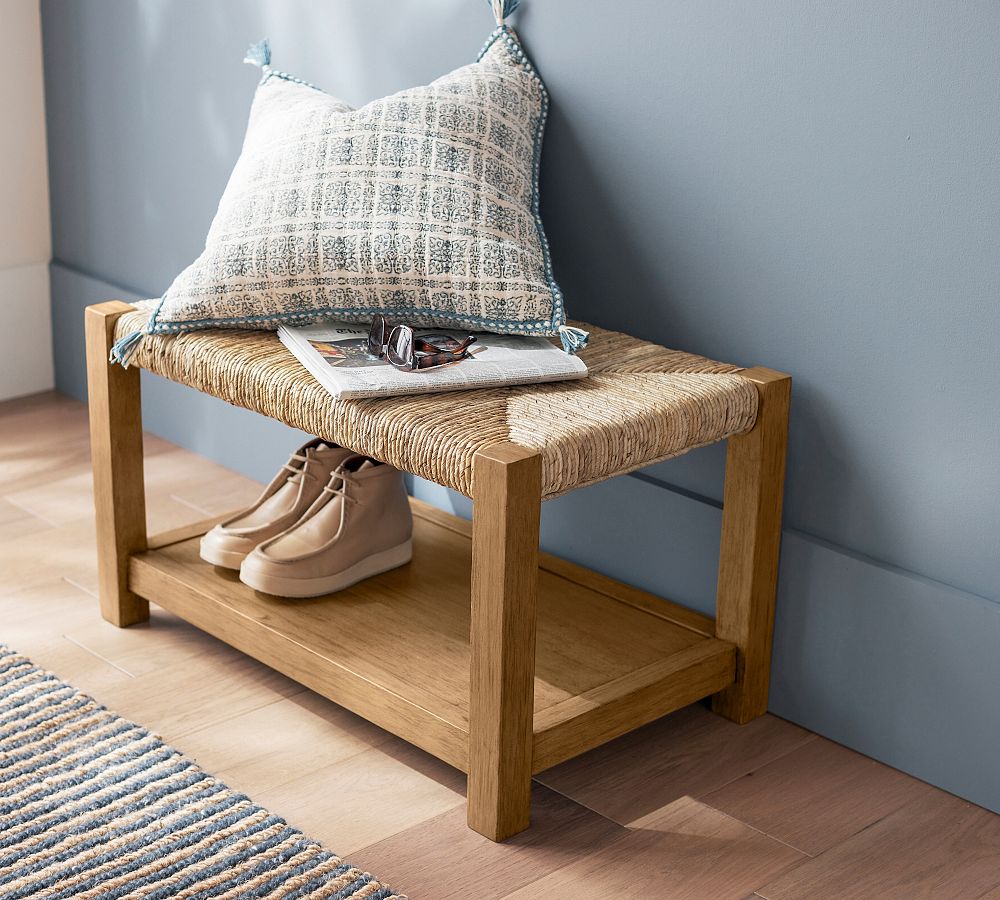 Malibu Entry Shoe Bench | Pottery Barn