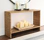 Malibu Woven Console Table | Pottery Barn