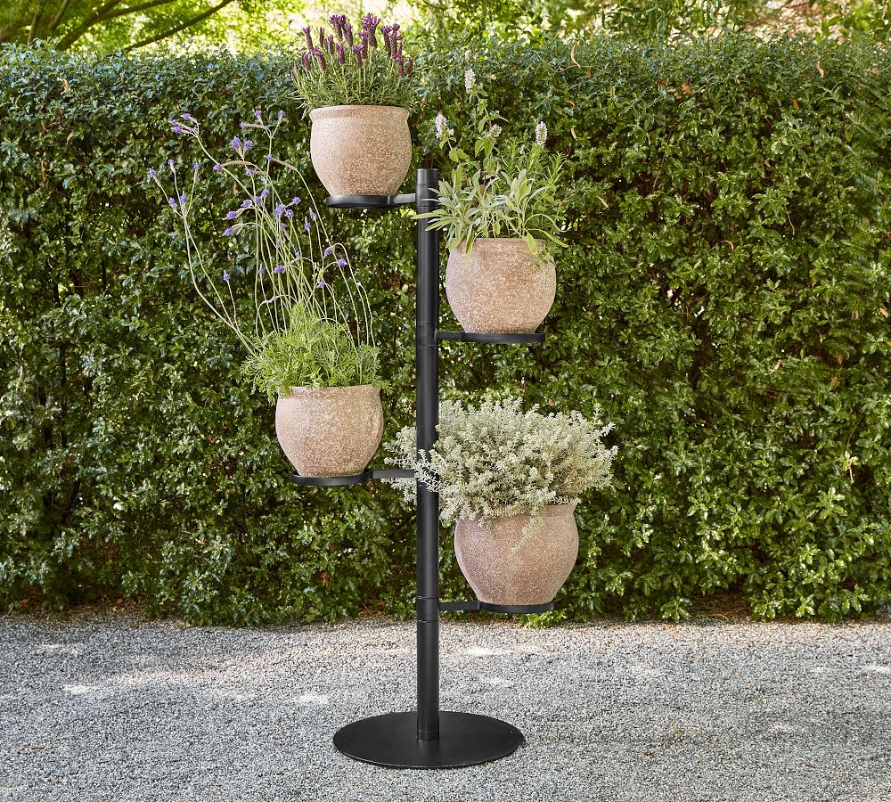 Temple Street Swivel Plant Stand | Pottery Barn