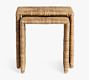 Woven Rectangular Nesting End Tables | Pottery Barn