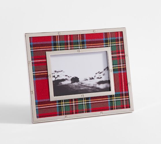 Stewart Plaid Frames | Pottery Barn