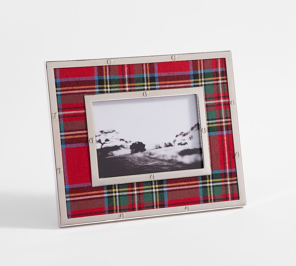 Stewart Plaid Frames | Pottery Barn