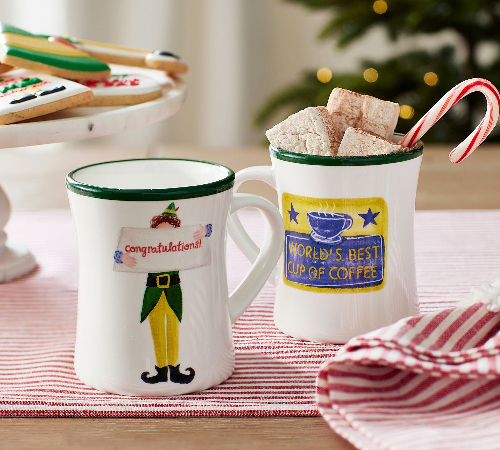 Elf World's Best Coffee Mug | Pottery Barn