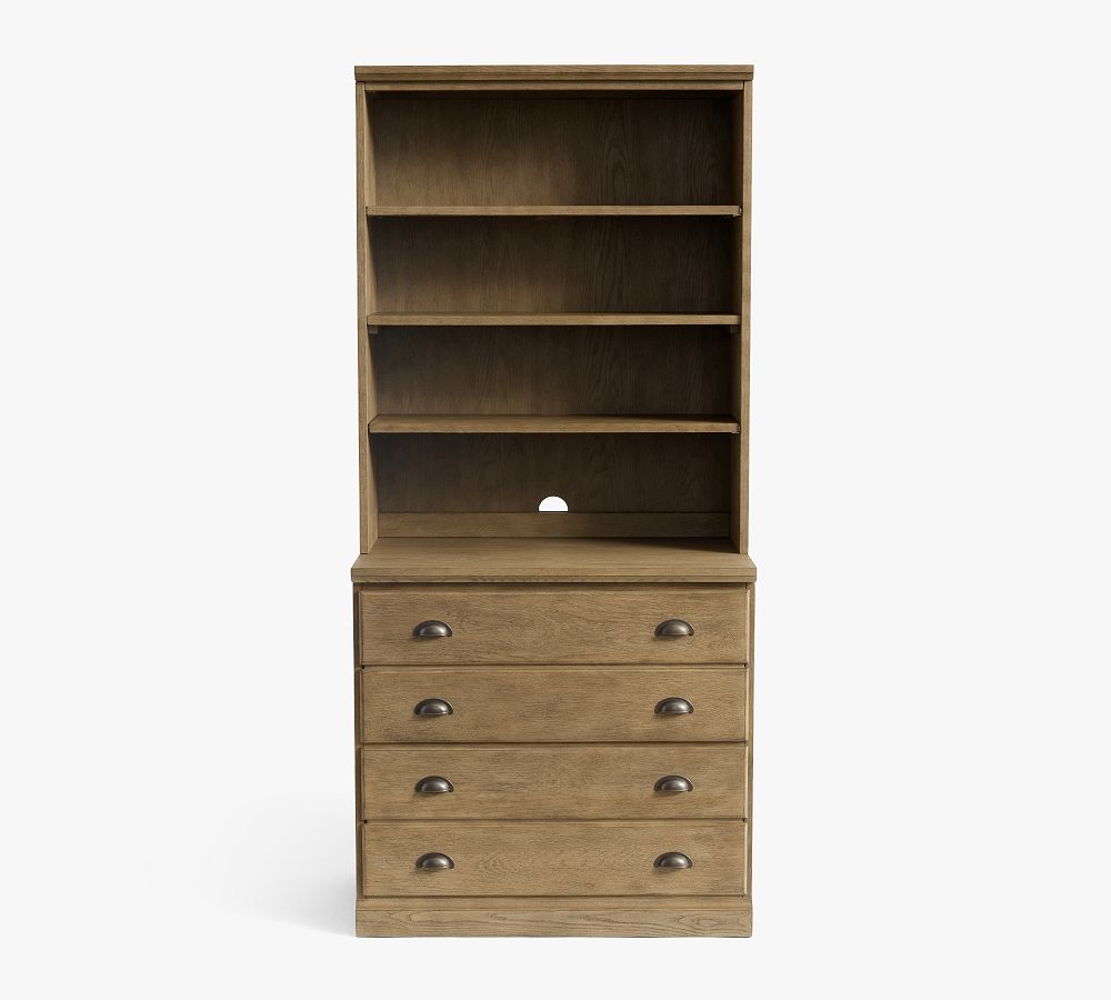 Printers Storage Bookcase | Pottery Barn