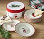 Holiday Classics Mixed Appetizer Plates - Set of 8 | Pottery Barn