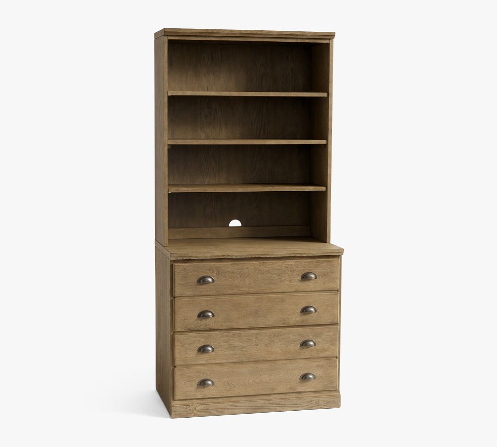 Printers Storage Bookcase | Pottery Barn