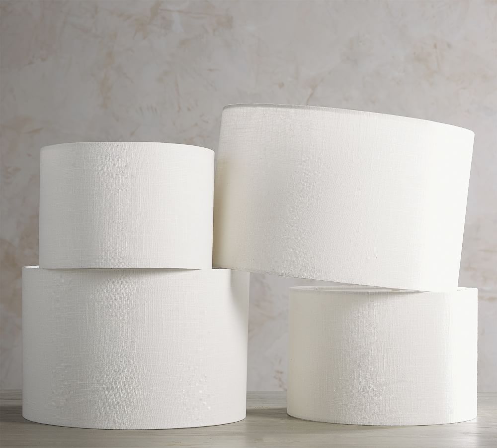 Textured Gallery Straight Sided Shade | Pottery Barn