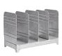 Galvanized File Stand | Pottery Barn