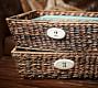 Numbered Basket Plaques | Pottery Barn