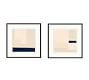 Minimal Color Block Framed Prints | Pottery Barn