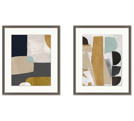 Here and There Framed Wall Art | Pottery Barn