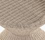 Encinitas Wicker Petite Outdoor Dining Chair | Pottery Barn