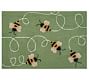 Bees Hand-Tufted Outdoor Rug | Pottery Barn