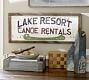 Canoe Rental Sign | Wall Decor | Pottery Barn