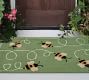 Bees Hand-Tufted Outdoor Rug | Pottery Barn