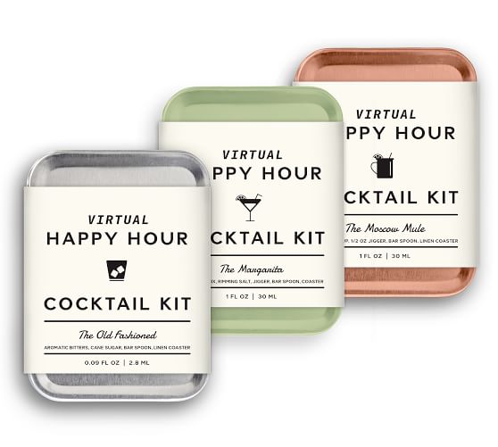 Virtual Happy Hour Cocktail Kits - Set of 3 | Pottery Barn