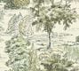 Scenic Tree Toile Wallpaper Sample | Pottery Barn