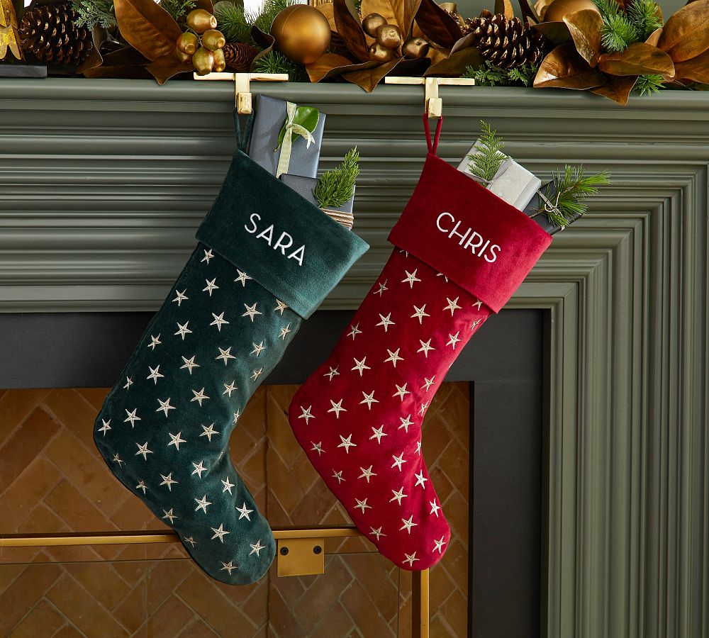 Vintage Star Stocking | Pottery Barn
