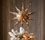 Lit Mirrored Star Tree Topper | Pottery Barn
