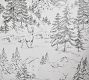 Rustic Forest Wallpaper Sample | Pottery Barn