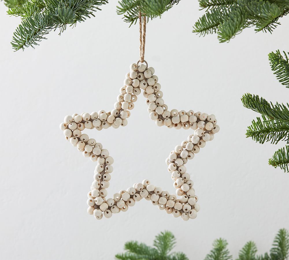 Beaded Star Ornament | Pottery Barn