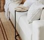 Delaney Round Marble C-Table (10") | Pottery Barn