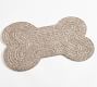 Woven Bone Shaped Pet Mat | Pottery Barn