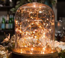 Micro LED String Lights On Copper Wire | Pottery Barn
