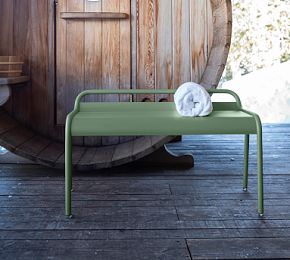 Fermob Luxembourg Outdoor Dining Bench | Pottery Barn