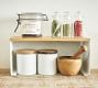 Tosca Wood-Top Stackable Kitchen Rack - Set of 2 | Pottery Barn