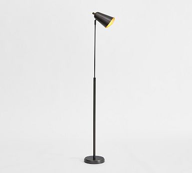 Hayes Metal Adjustable Task Floor Lamp | Pottery Barn