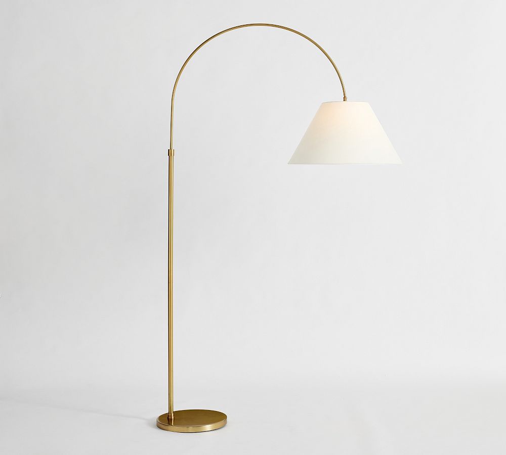 Sinclair Metal Arc Sectional Floor Lamp | Pottery Barn