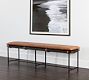 Benson Leather Bench (68") | Pottery Barn
