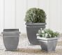 Greyson Zinc Outdoor Planters | Pottery Barn