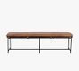 Benson Leather Bench (68") | Pottery Barn