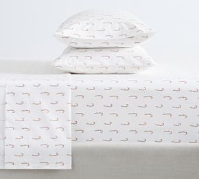 Candy Cane Cotton Sheet Set | Pottery Barn