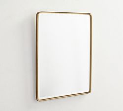 Vintage Rounded Rectangular Mirror | Pottery Barn