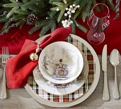 Jingle Bell Twine Napkin Rings, Set of 4 | Pottery Barn