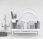 Simplehuman® Compact Steel Dish Drying Rack | Pottery Barn