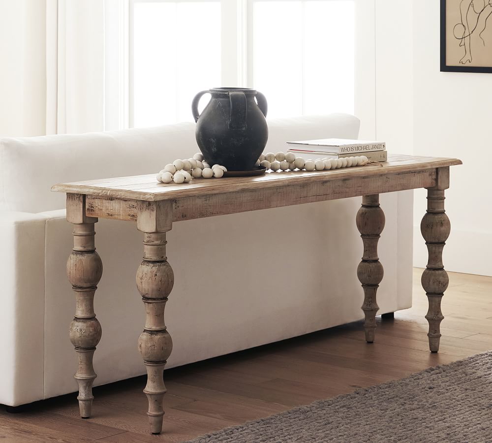 Bander Reclaimed Wood Console Table (72") | Pottery Barn