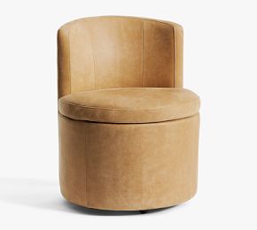 Balboa Leather Dining Chair | Pottery Barn