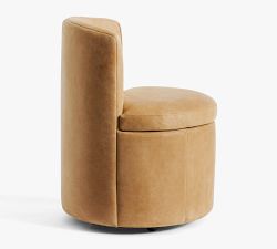 Balboa Leather Dining Chair | Pottery Barn