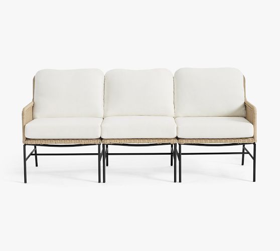 Tulum 3-Piece Modular Outdoor Sofa (72") | Pottery Barn