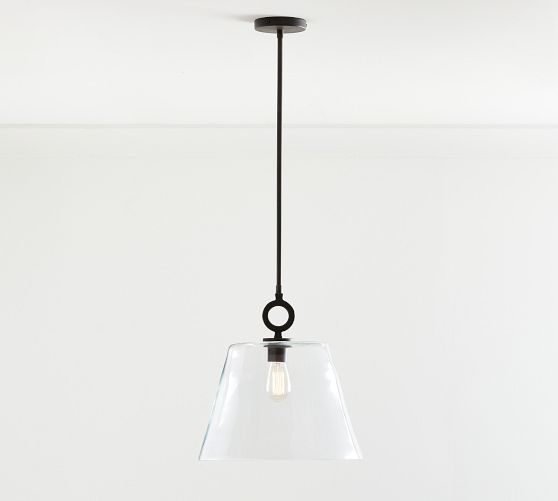 Easton Forged-Iron Pendant (16") | Pottery Barn