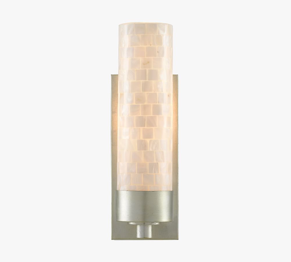 Murray Glass Sconce (15'') | Pottery Barn
