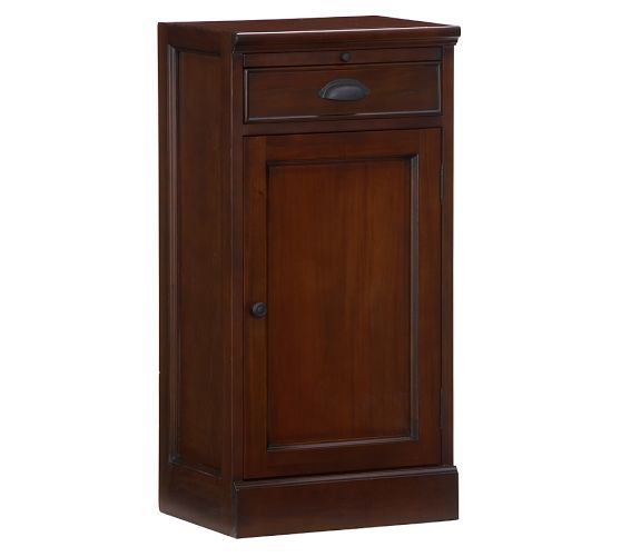 OPEN BOX: Modular Wine Bar, Cabinet Base, Mahogany | Pottery Barn