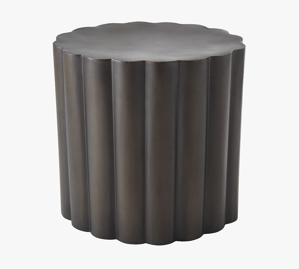 Flora Round Accent Table | Pottery Barn
