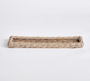 Rosa Rectangular Decorative Tray | Pottery Barn