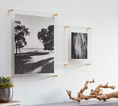 Acrylic Floating Double Panel Wall Frames | Pottery Barn